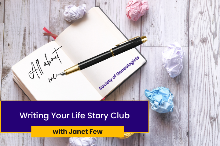 Writing Your Life Story Club - Household Tasks | SoG