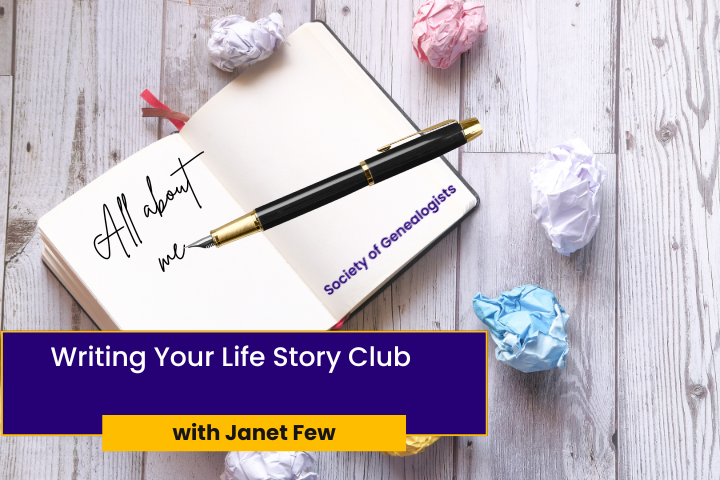Writing Your Life Story Club - Work | SoG